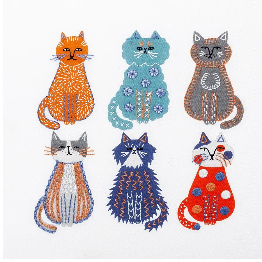 Jiggery Pokery Embroidery Kits - The Festival of Quilts